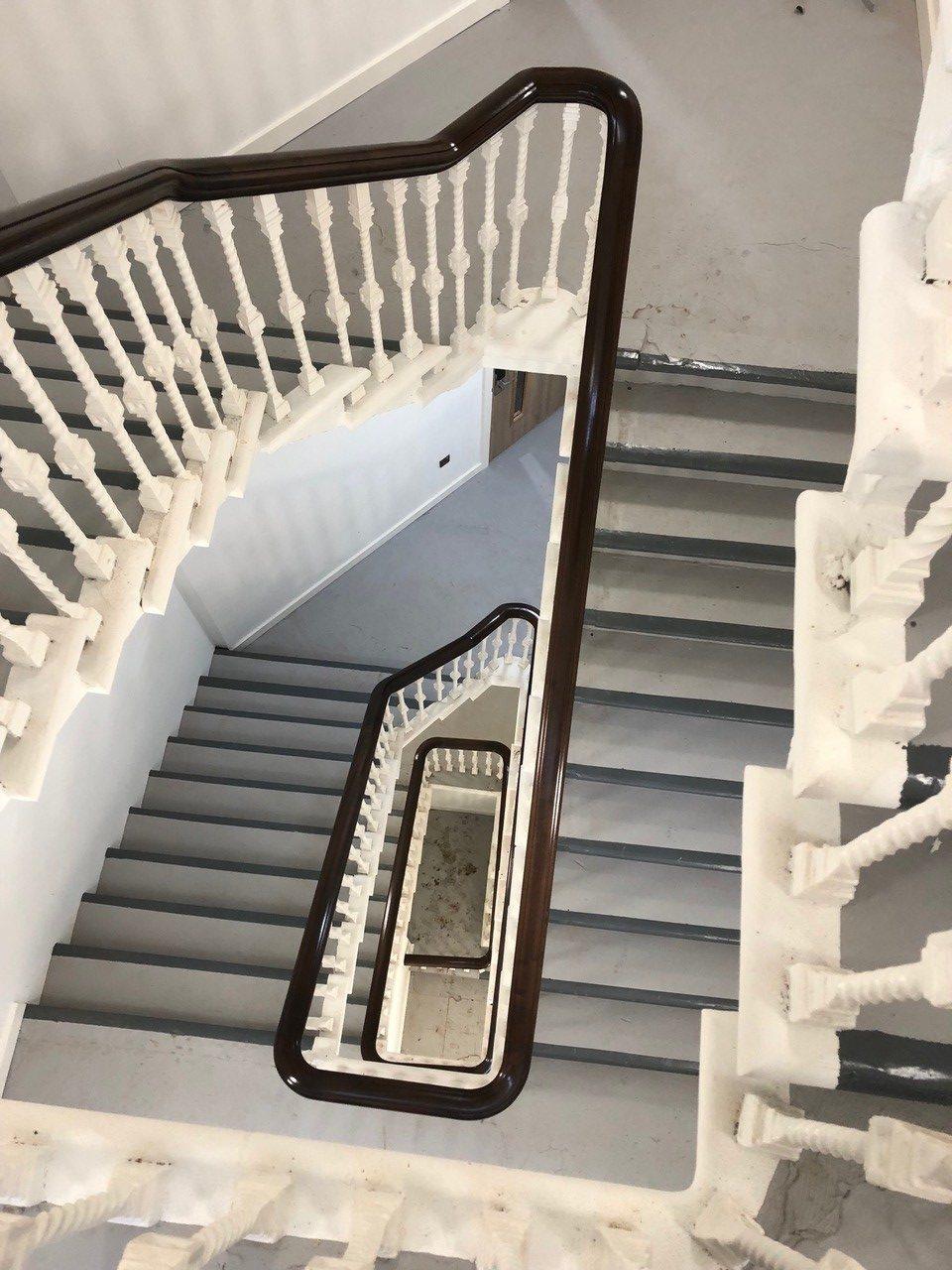 Handrails for new Manchester Hotel - Handrail Creations Ltd