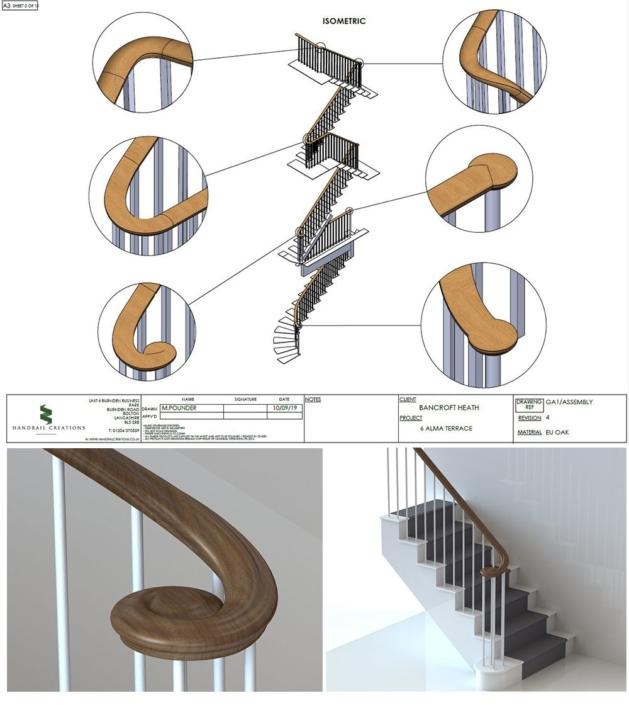 Handrail Design & Installation Services - Handrail Creations Ltd