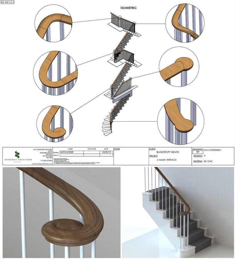 Handrail Design & Installation Services - Handrail Creations Ltd