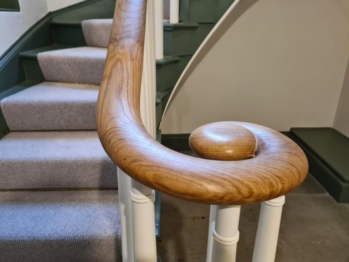 What is a volute? | Volute handrail design | Handrail Creations